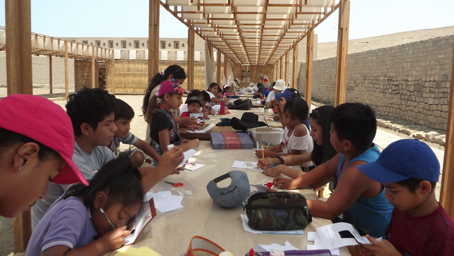 Inician talleres educativos para niñas y niños en Museo Pachacamac | Museos